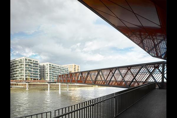 In pictures: New pier opens at Ballymore’s Royal Wharf scheme | News ...